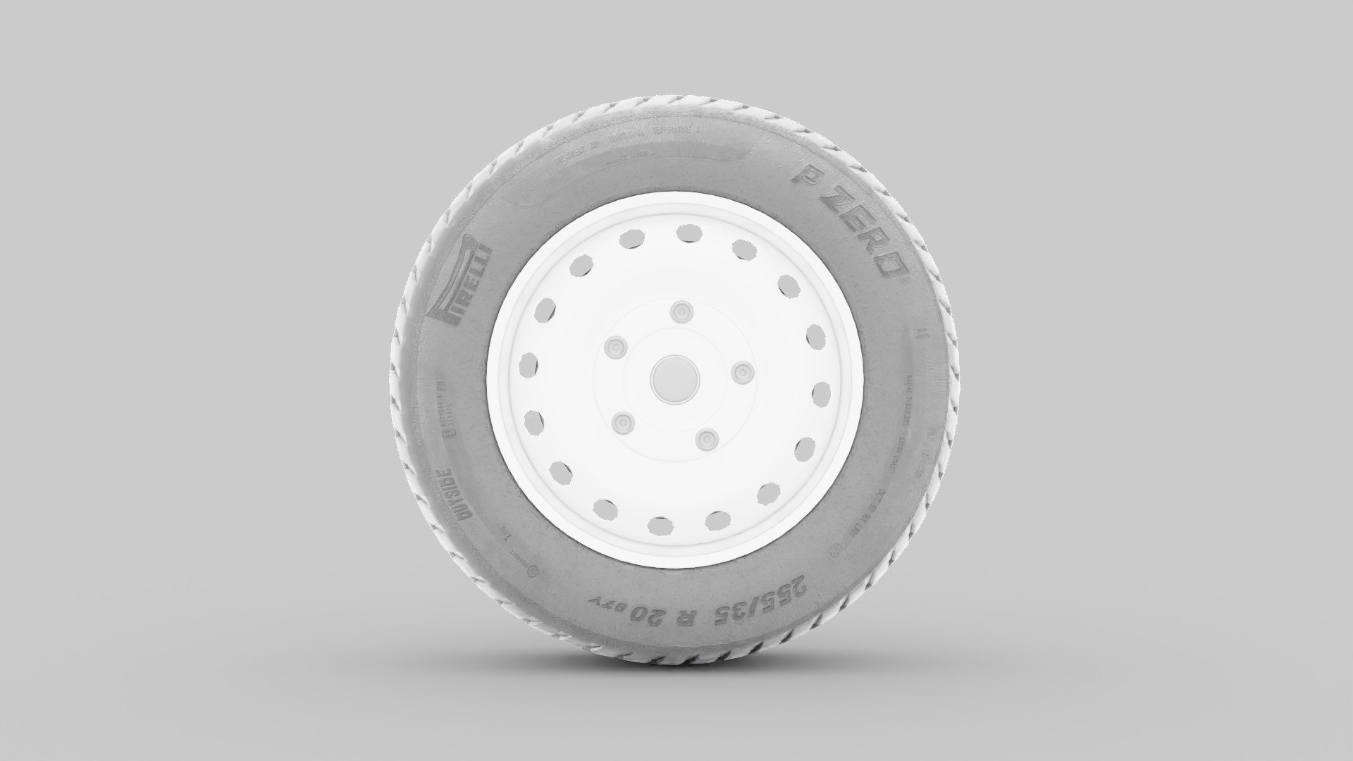 Car Ford Transit Wheel With Rim 3D Model - TurboSquid 2146116