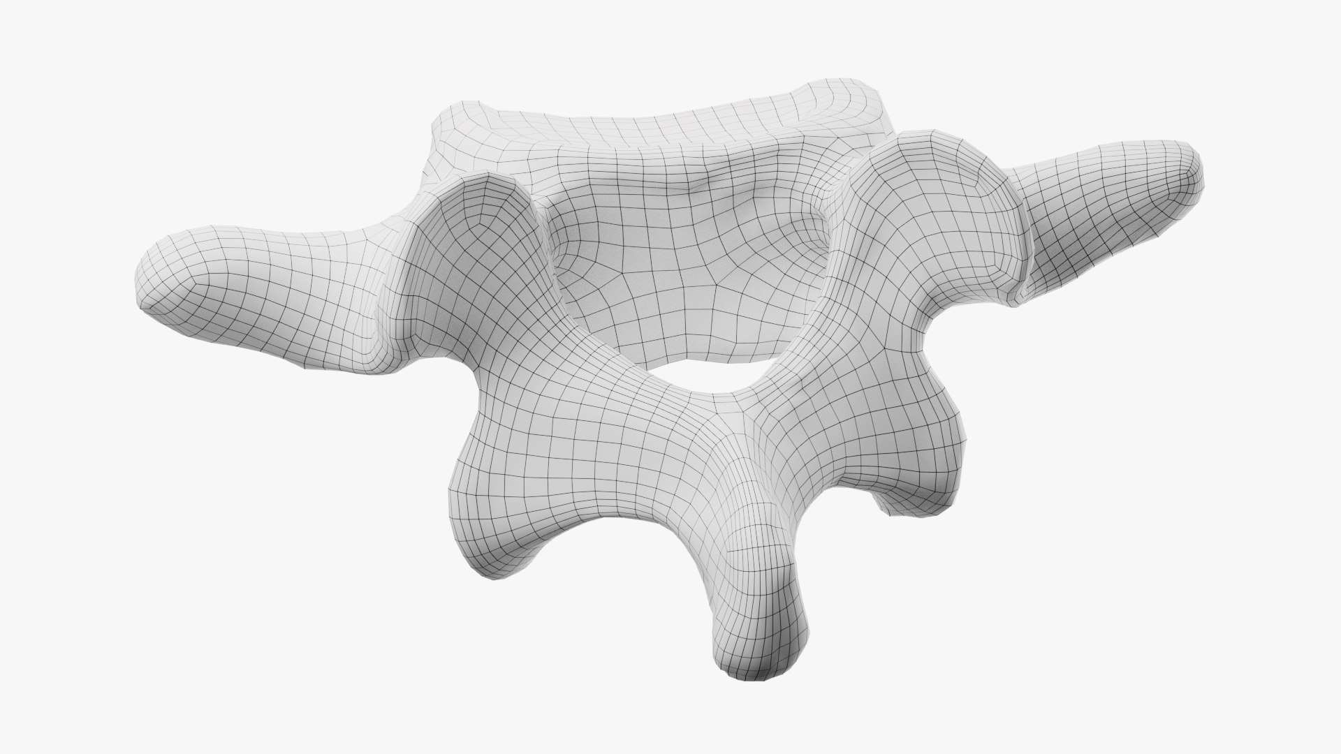 3d Vertebra Structure Turbosquid 2202284