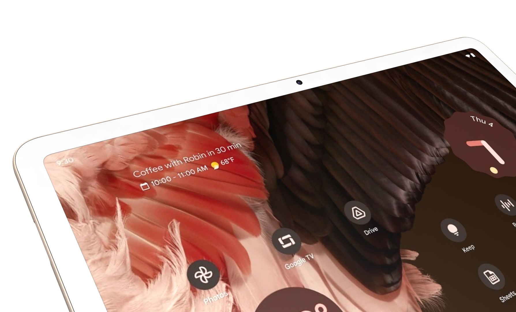 Google Pixel Tablet Pink 3D model - TurboSquid 2080356