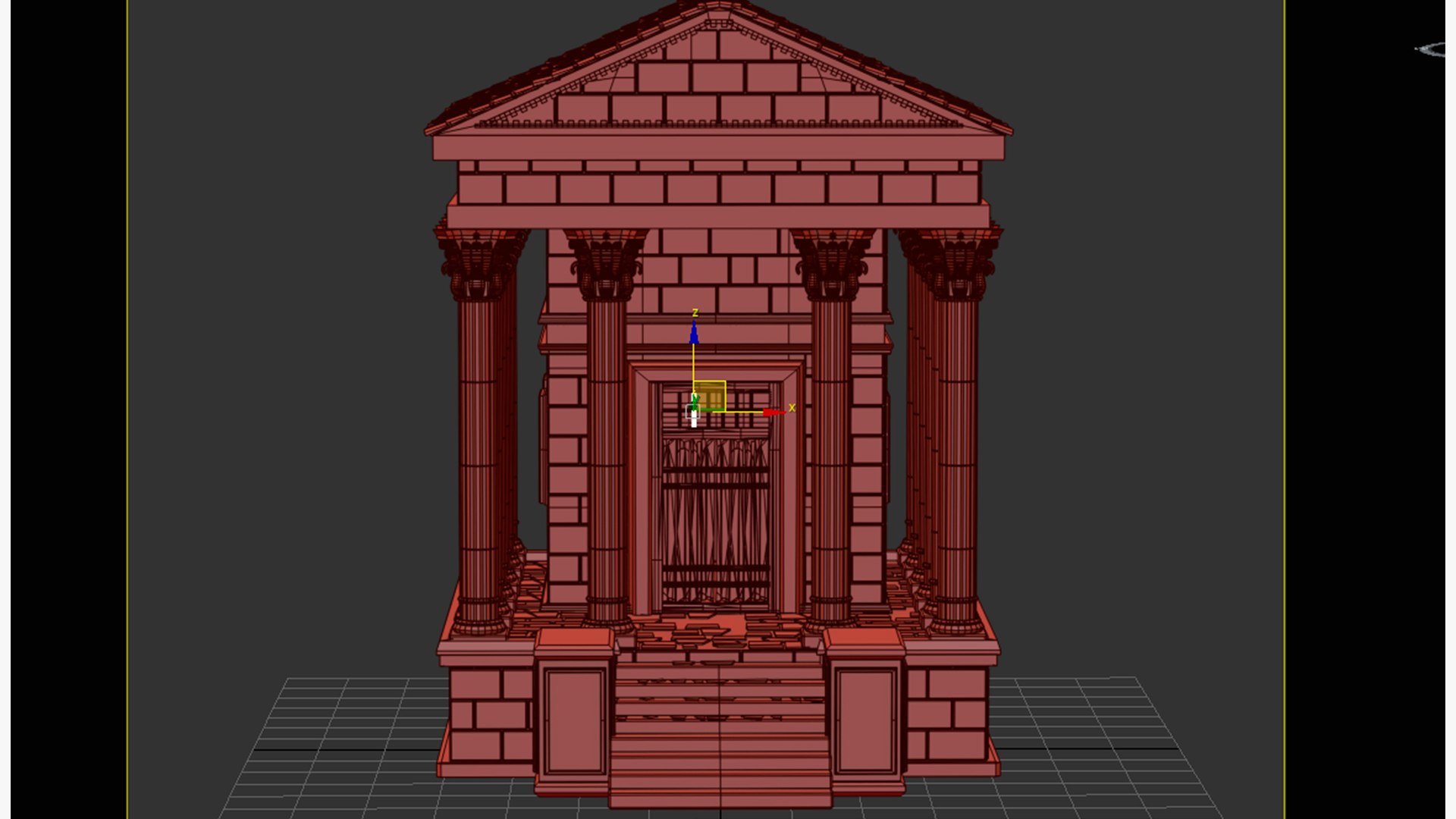 3D Old Building With Columns Ancient Greece High-poly - TurboSquid 2379982