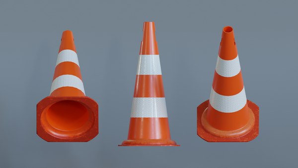 modelo 3d Cone sinalizacao - TurboSquid 2038678