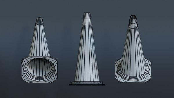 modelo 3d Cone sinalizacao - TurboSquid 2038678