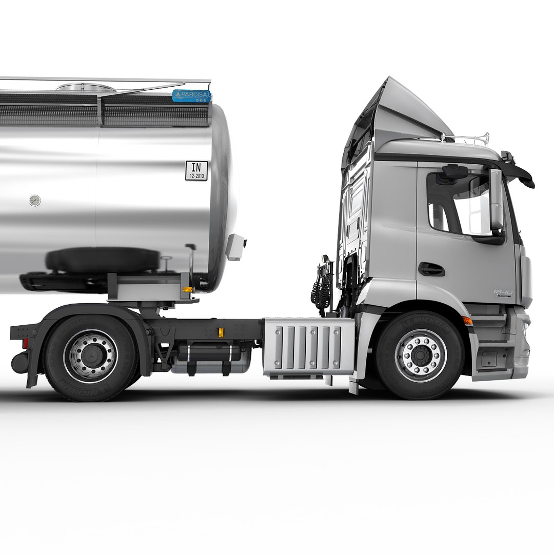 3d model antos tank trailer