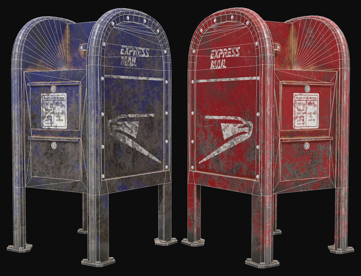 3D Model Mail Box-1 - TurboSquid 2301247