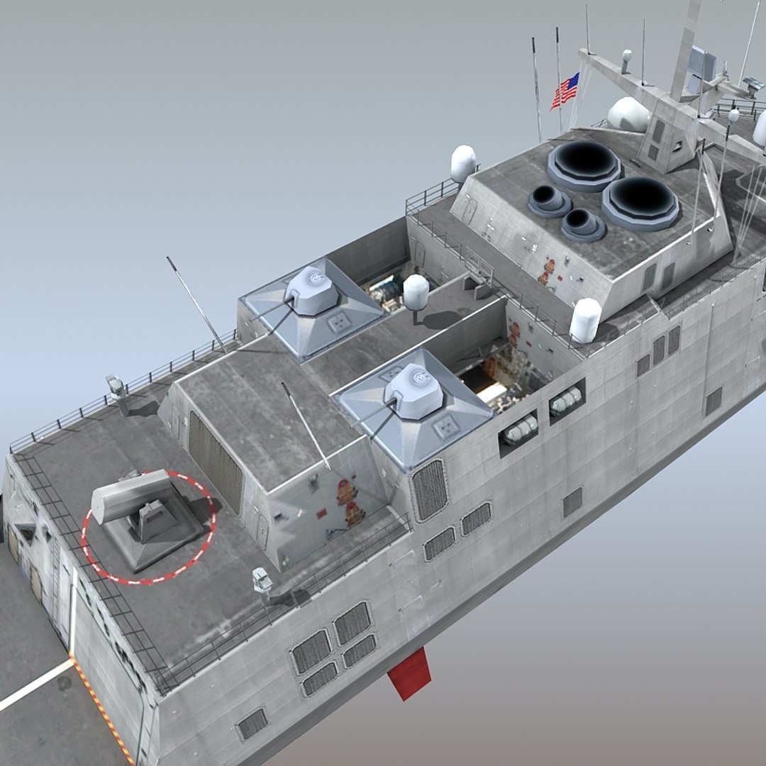 3d Model Uss Freedom Lcs 1