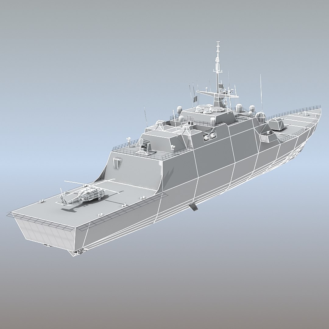 3d model uss freedom lcs 1