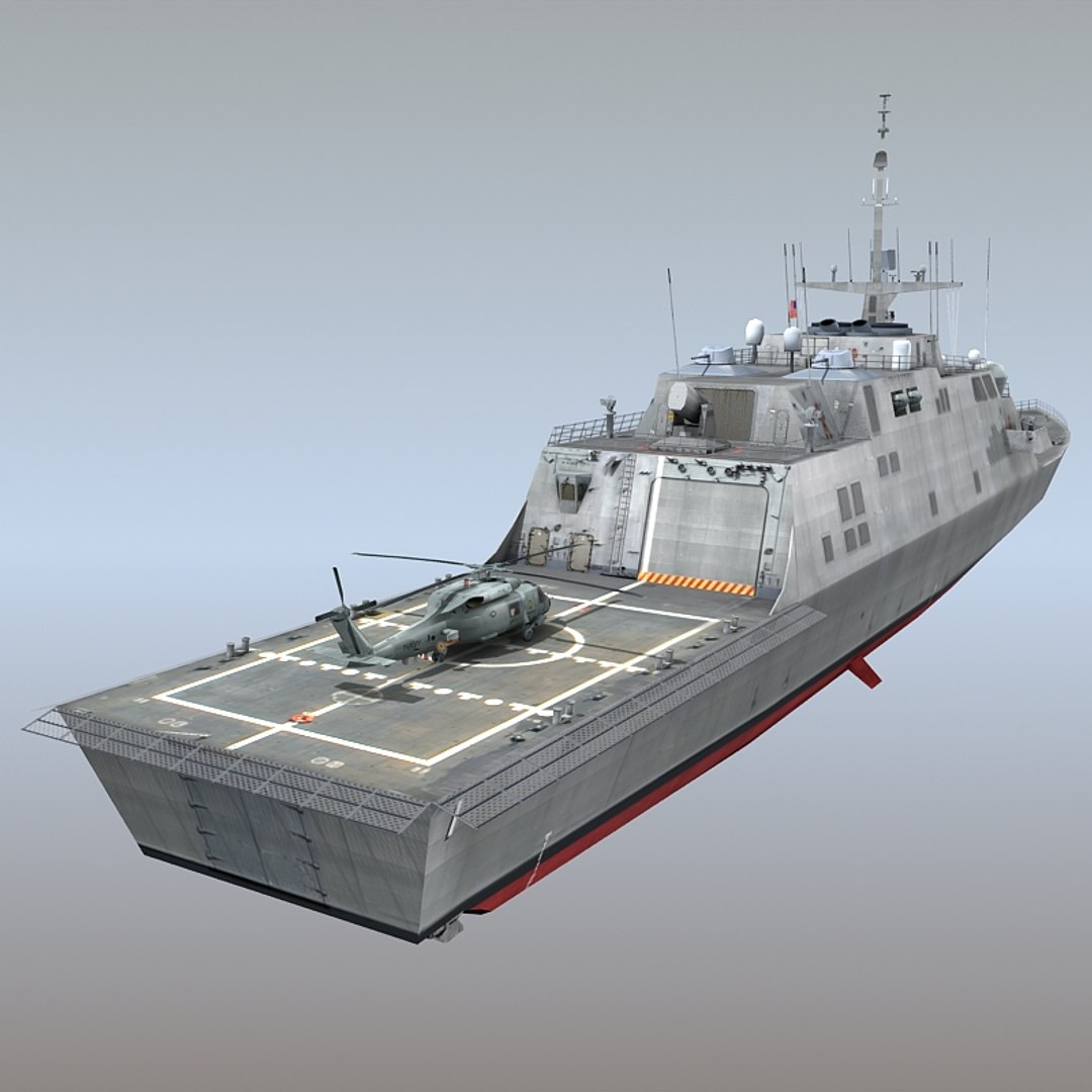 3d Model Uss Freedom Lcs 1