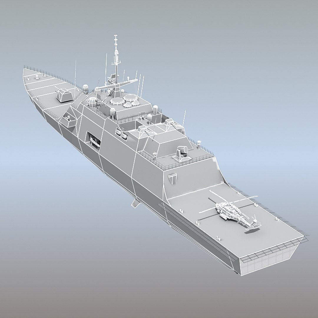 3d model uss freedom lcs 1