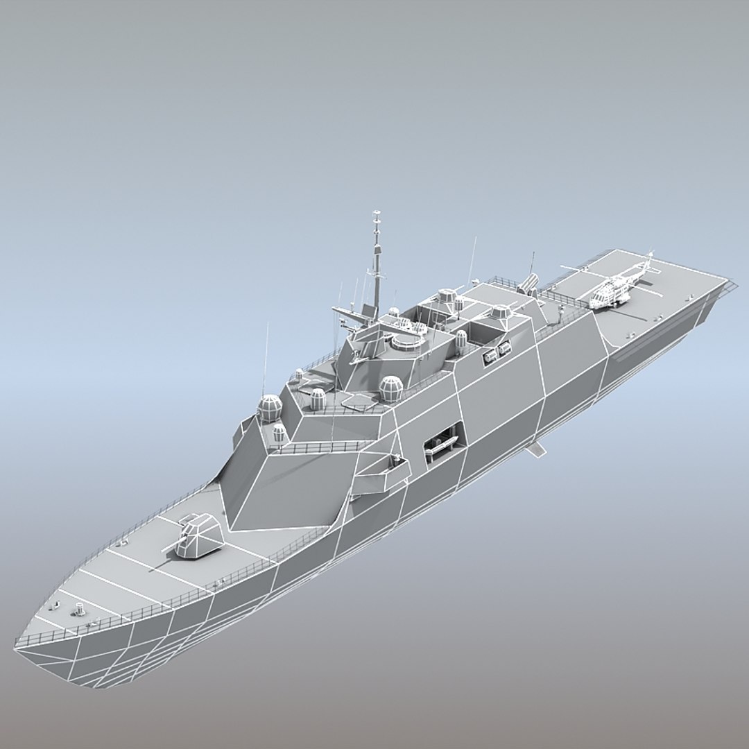 3d model uss freedom lcs 1