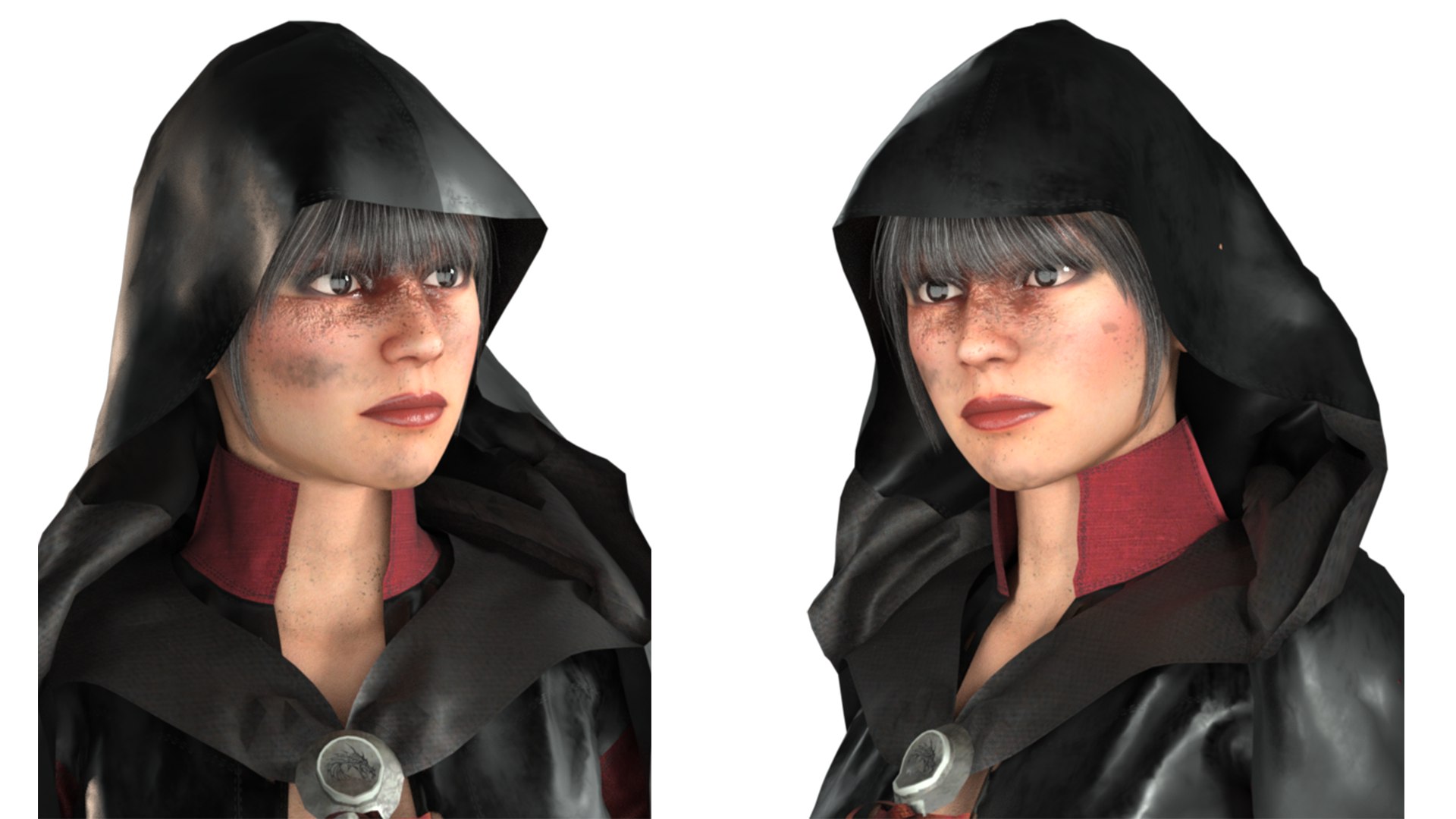 Realistic Warrior Woman Rigged 3D Model Model - TurboSquid 2100167