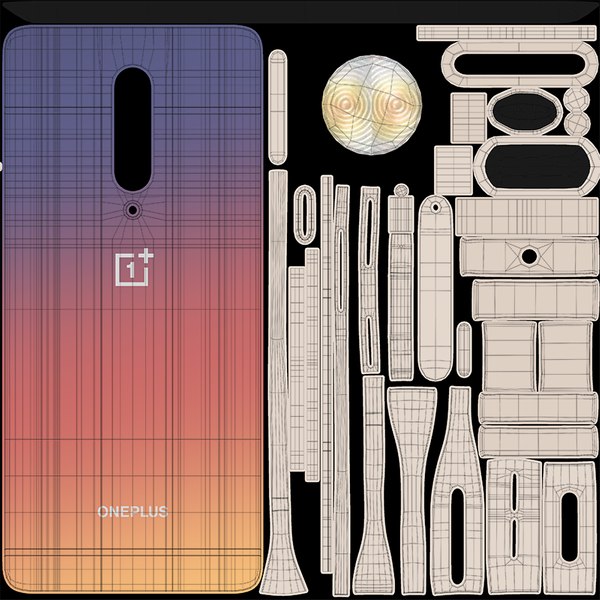 3D model oneplus 8 interstellar - TurboSquid 1553074