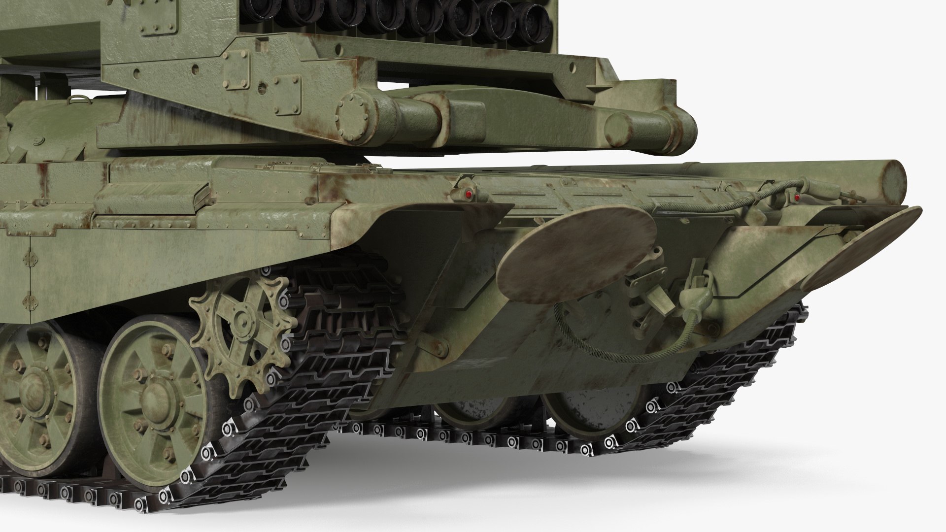 3d Model Russian Multiple Rocket Launcher