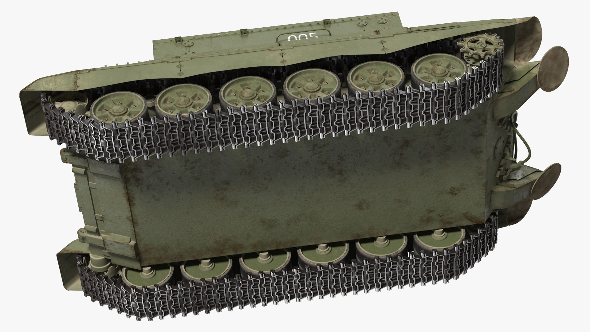 3d model russian multiple rocket launcher