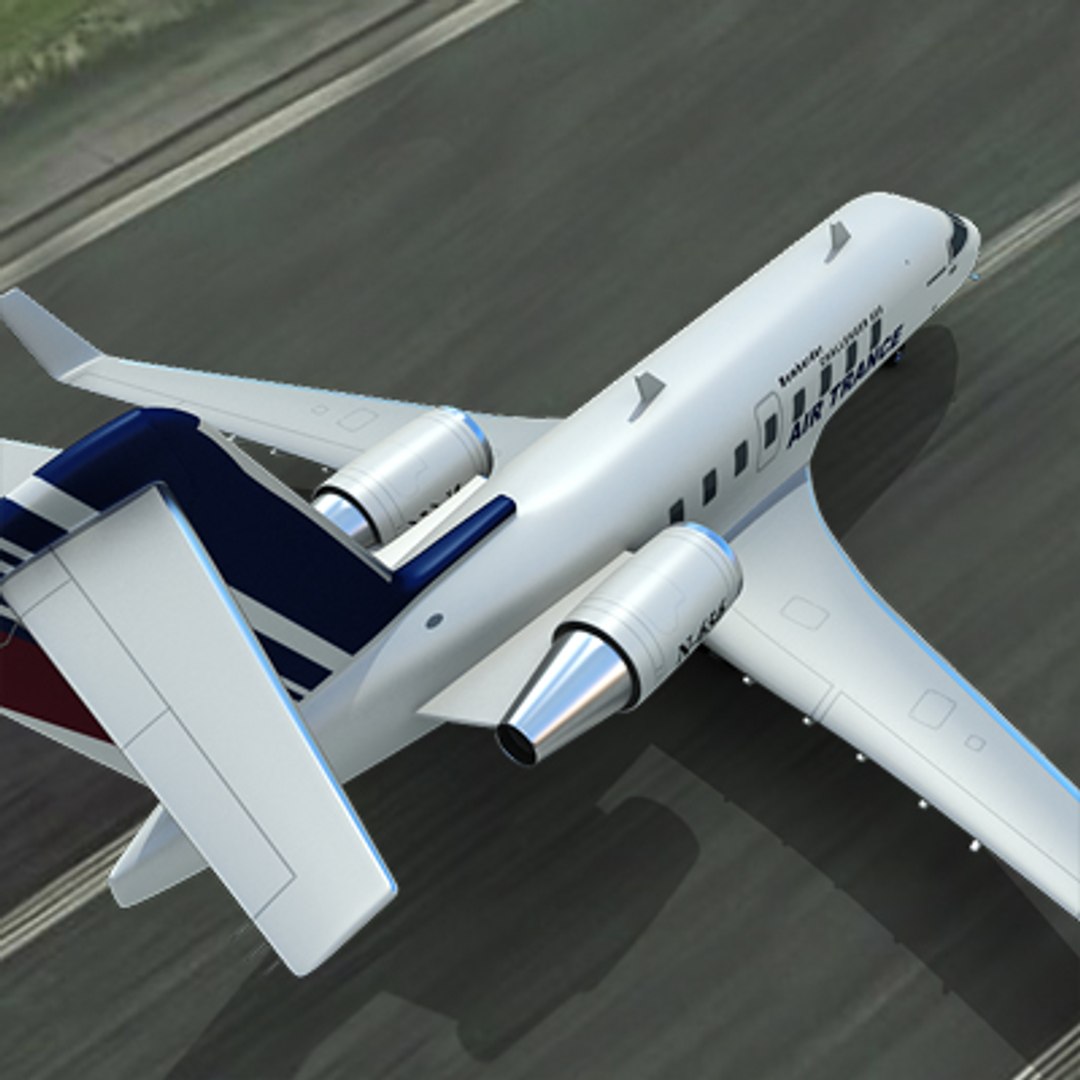 Bombardier Challenger 605 Model - TurboSquid 494667