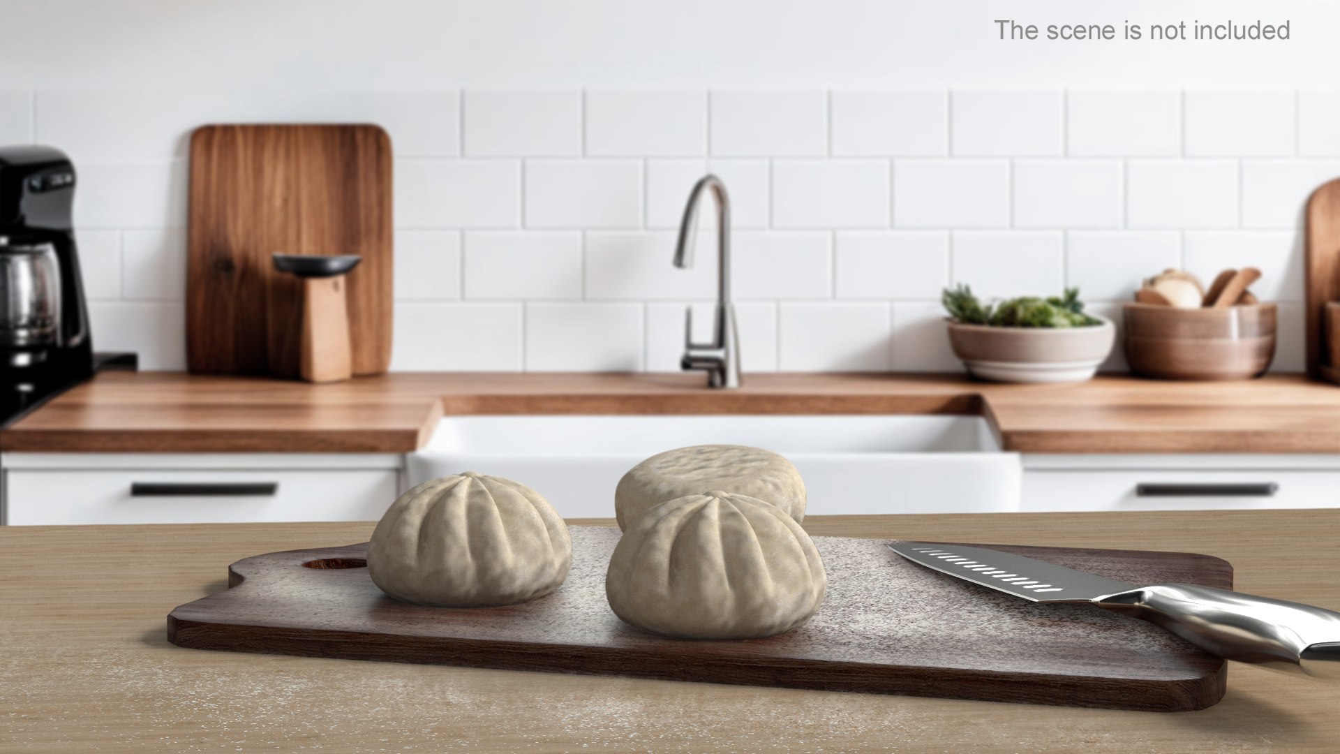 Asian Dumpling Raw 3D Model - TurboSquid 2239712