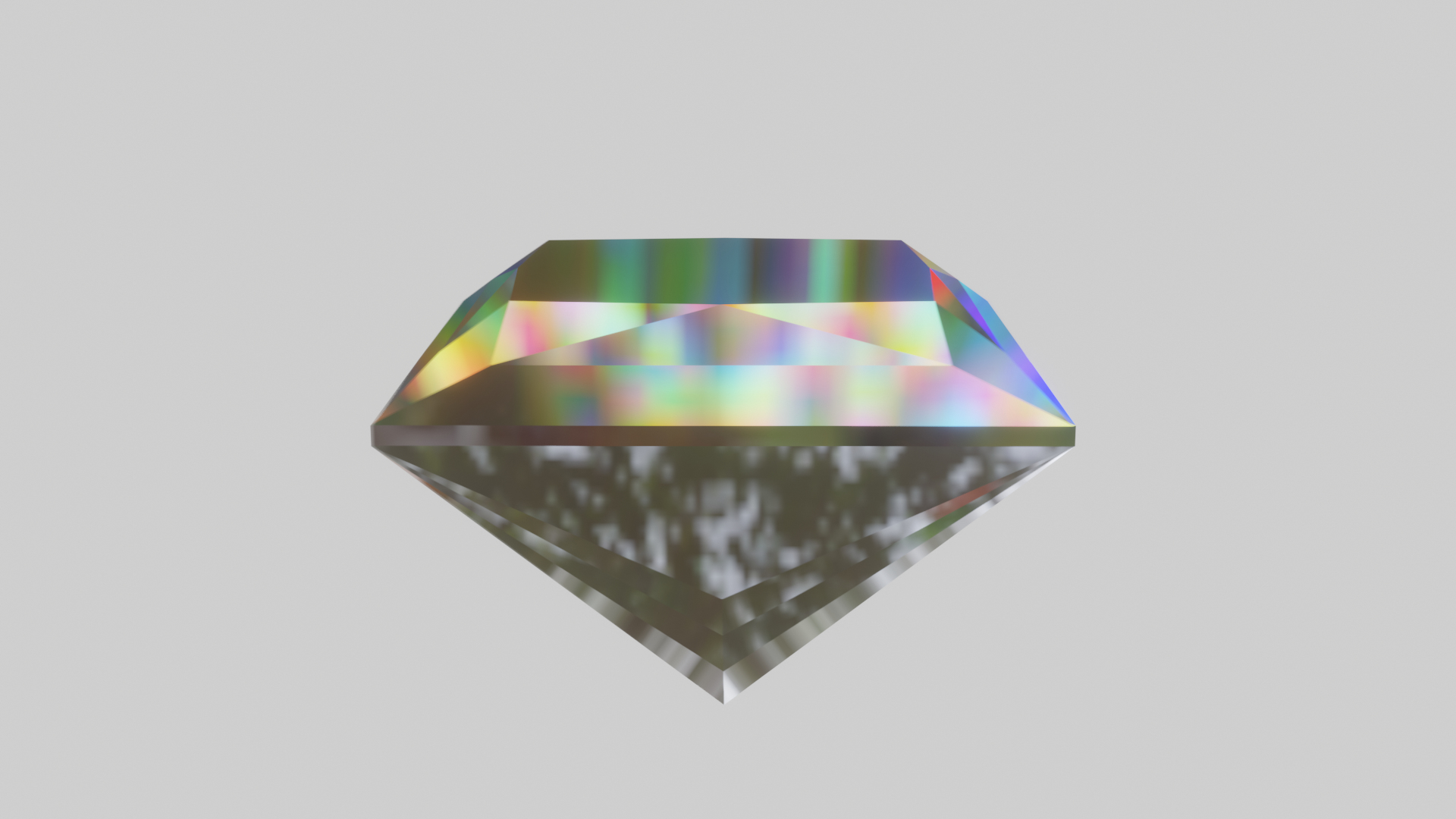 3D Princess Cut Diamond - TurboSquid 1851865