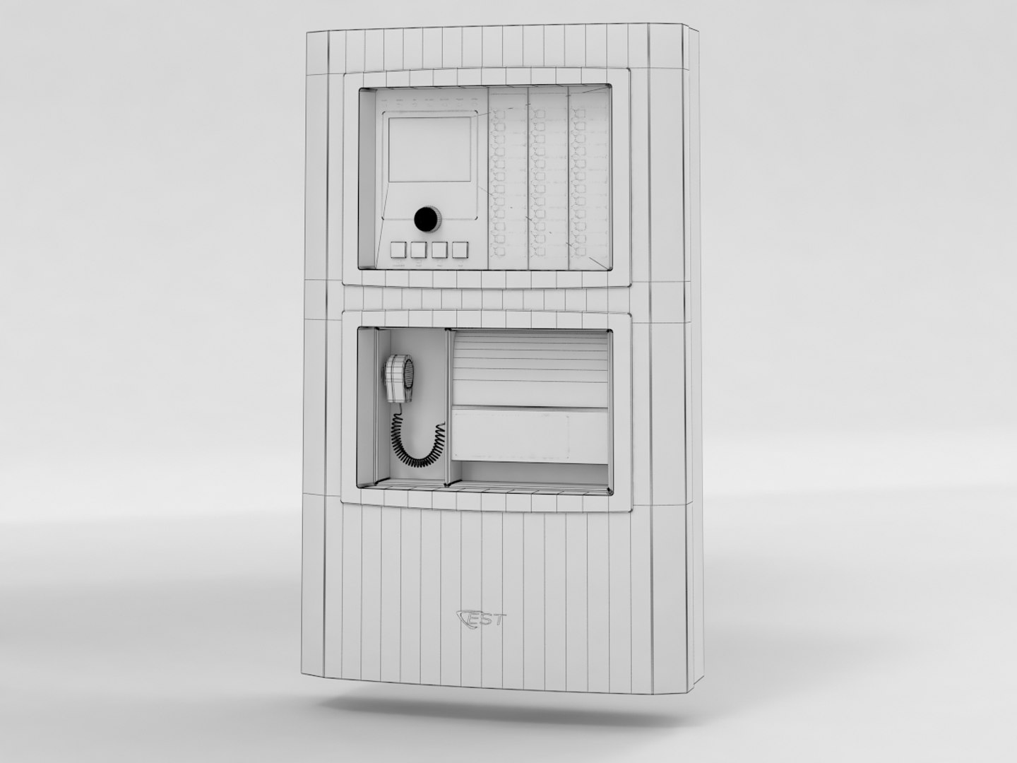 3D Est3x Alarm Panel Model - TurboSquid 1578061