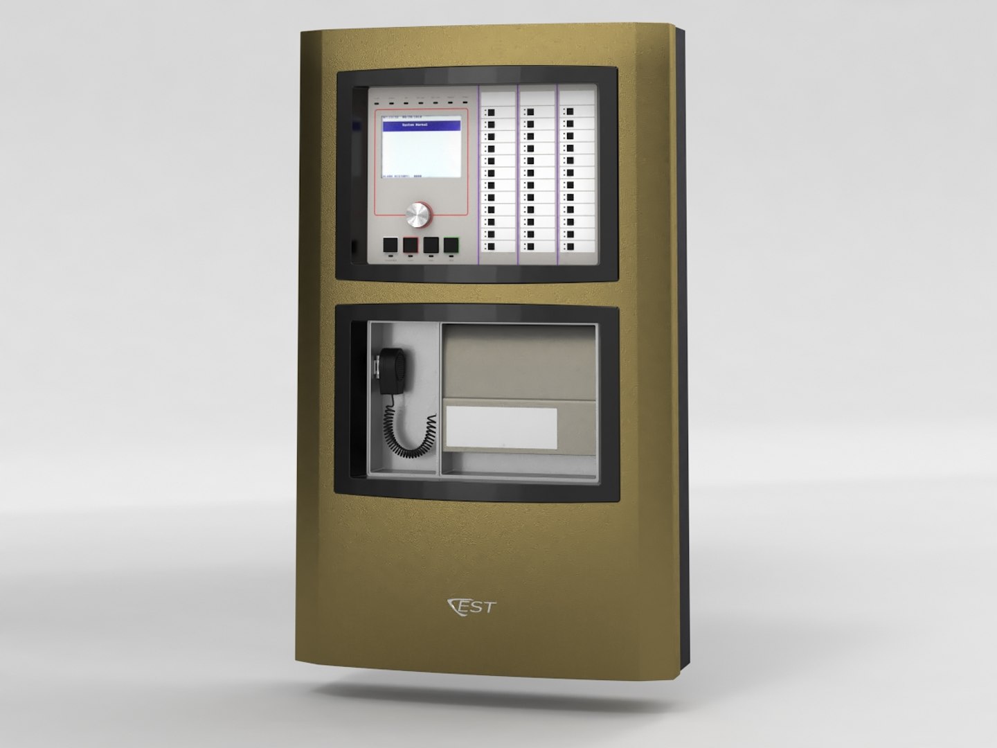 3D Est3x Alarm Panel Model - TurboSquid 1578061