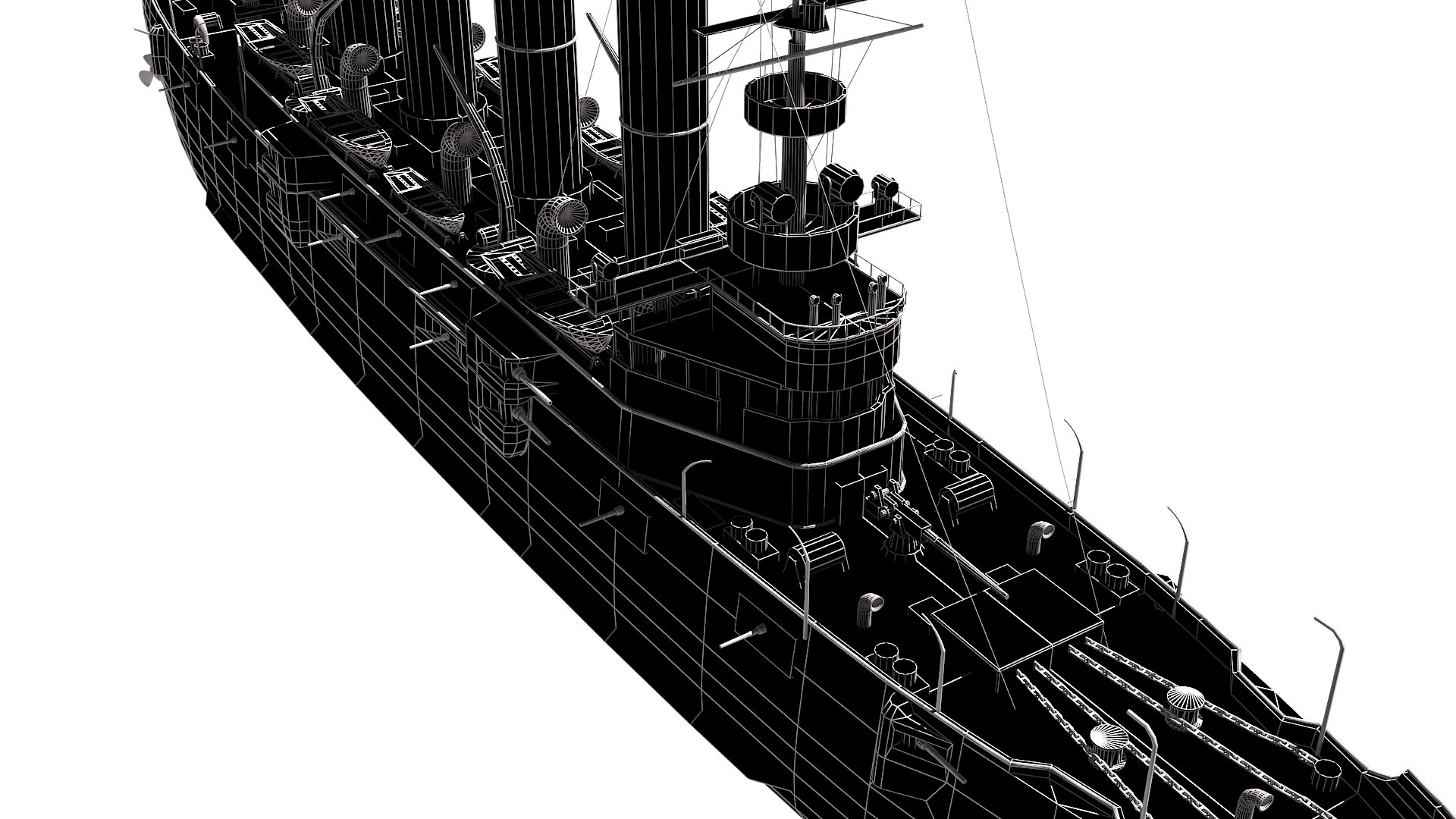 3D Model USS St Louis - TurboSquid 1892169