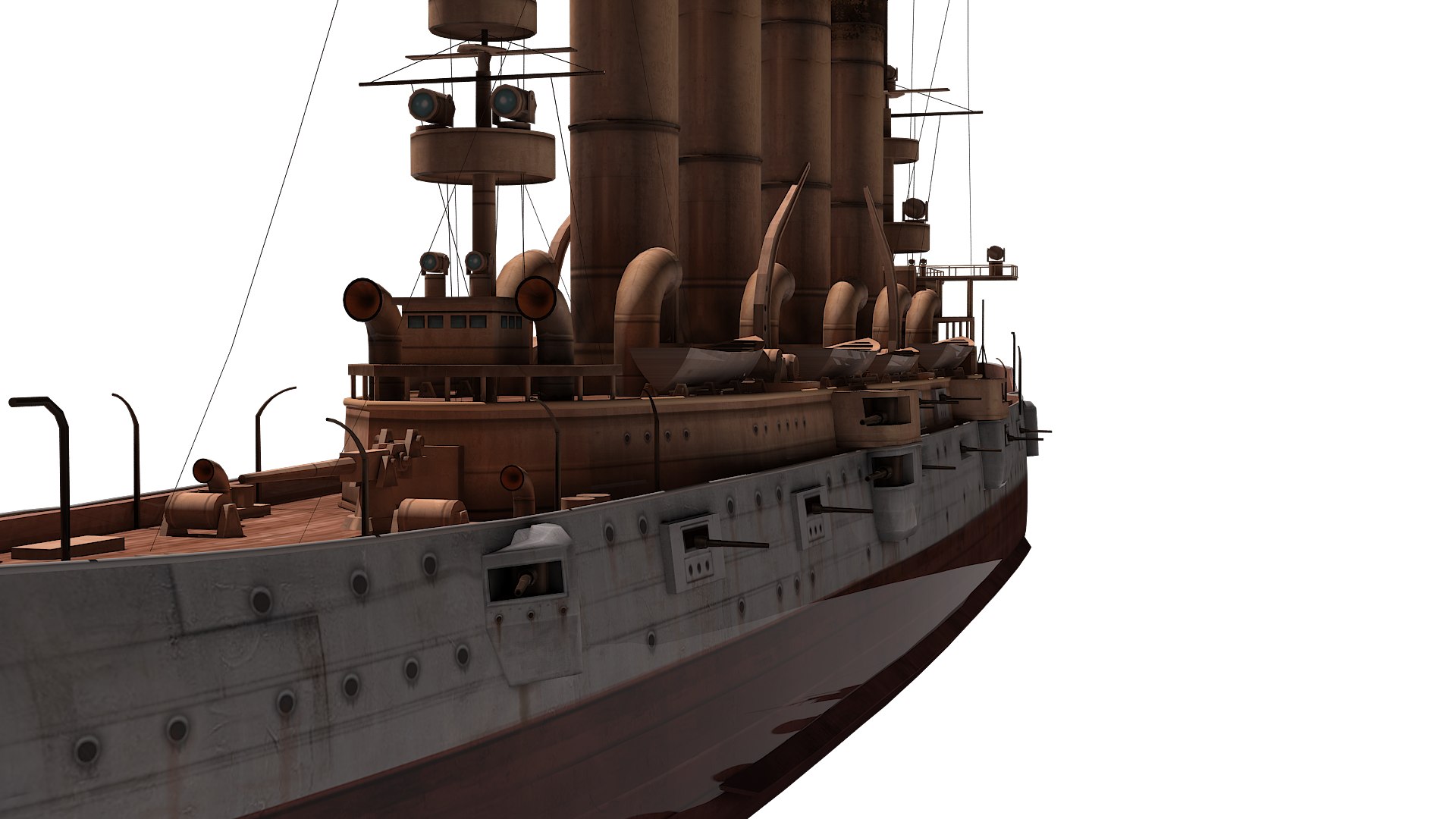 3D Model USS St Louis - TurboSquid 1892169
