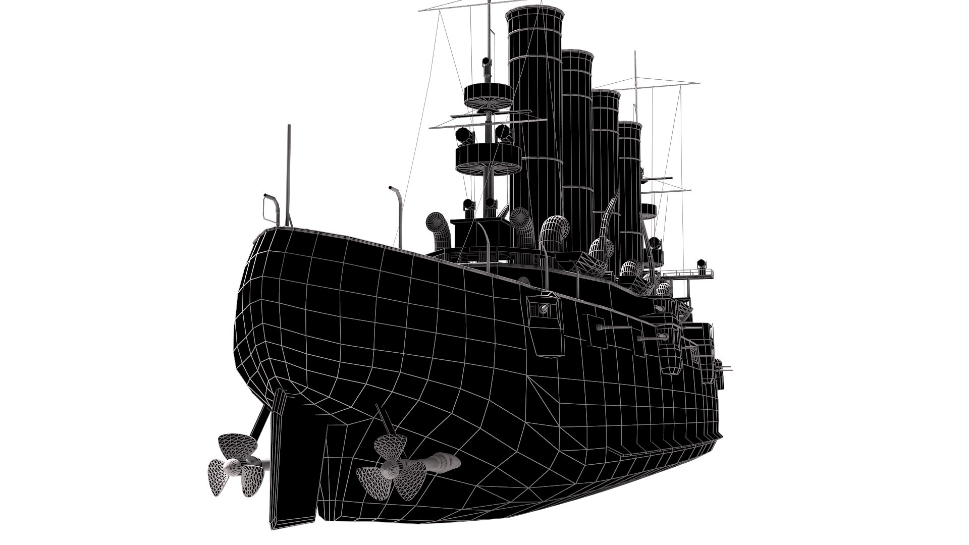 3D Model USS St Louis - TurboSquid 1892169