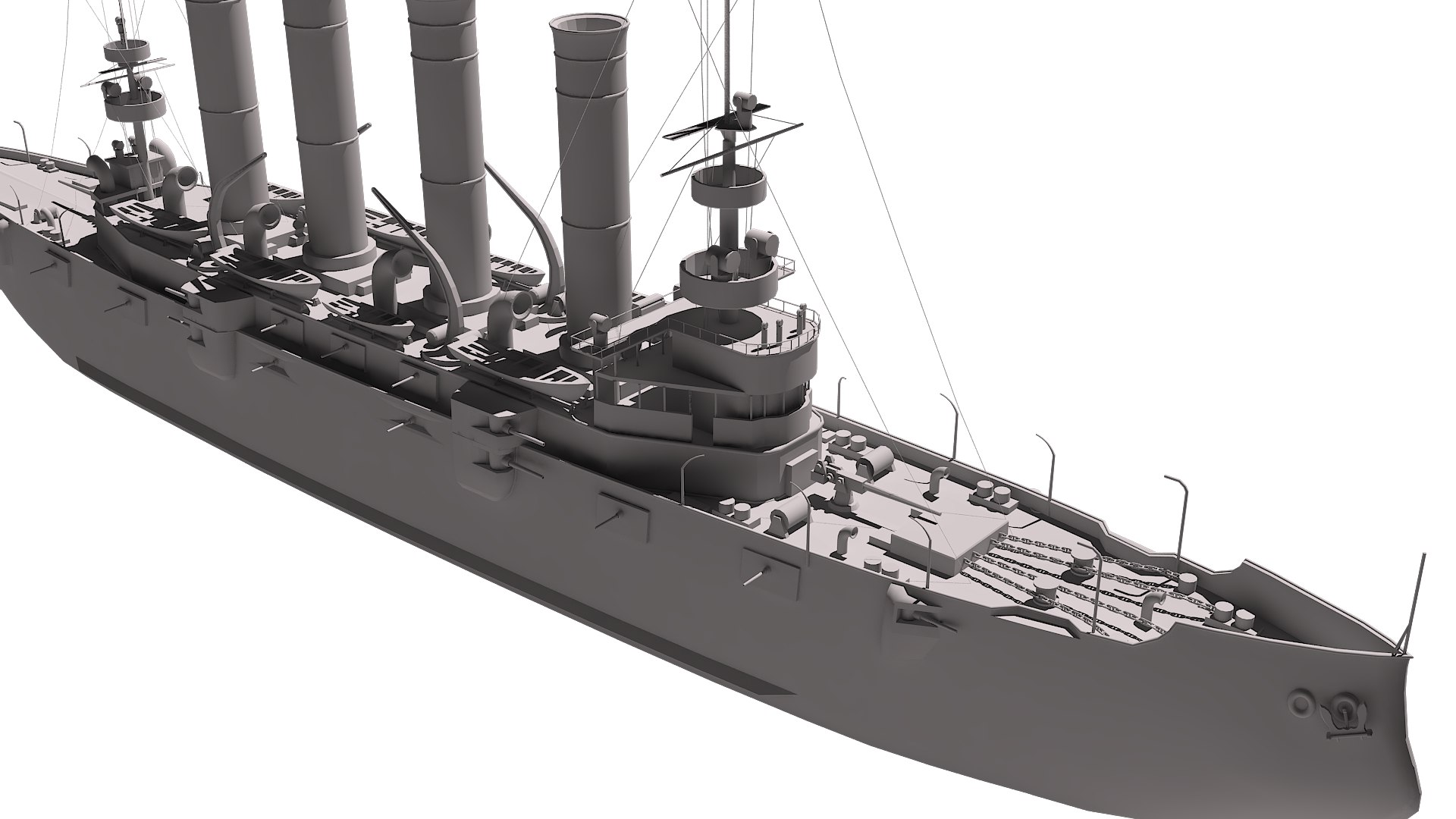 3D Model USS St Louis - TurboSquid 1892169