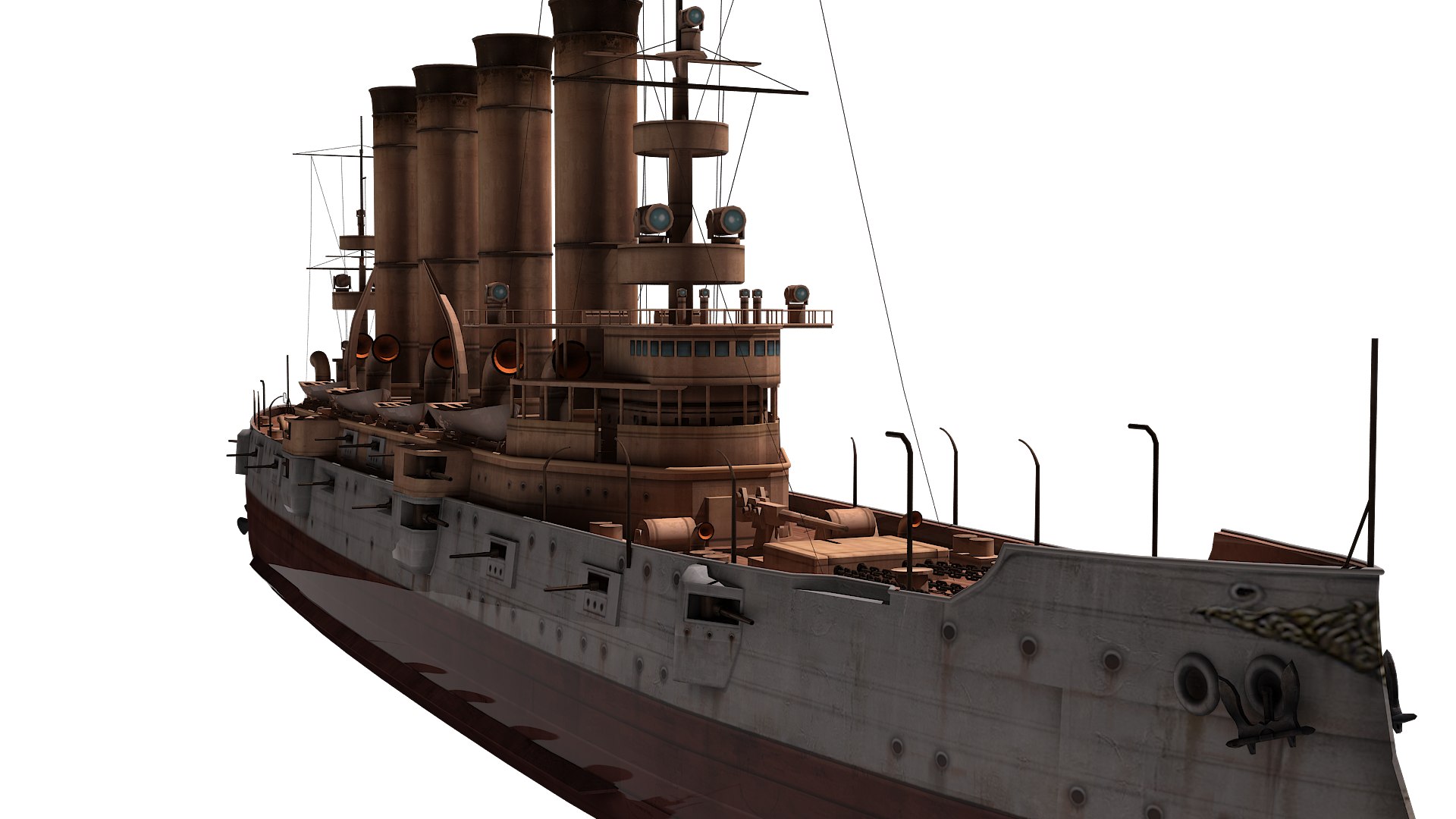 3D Model USS St Louis - TurboSquid 1892169