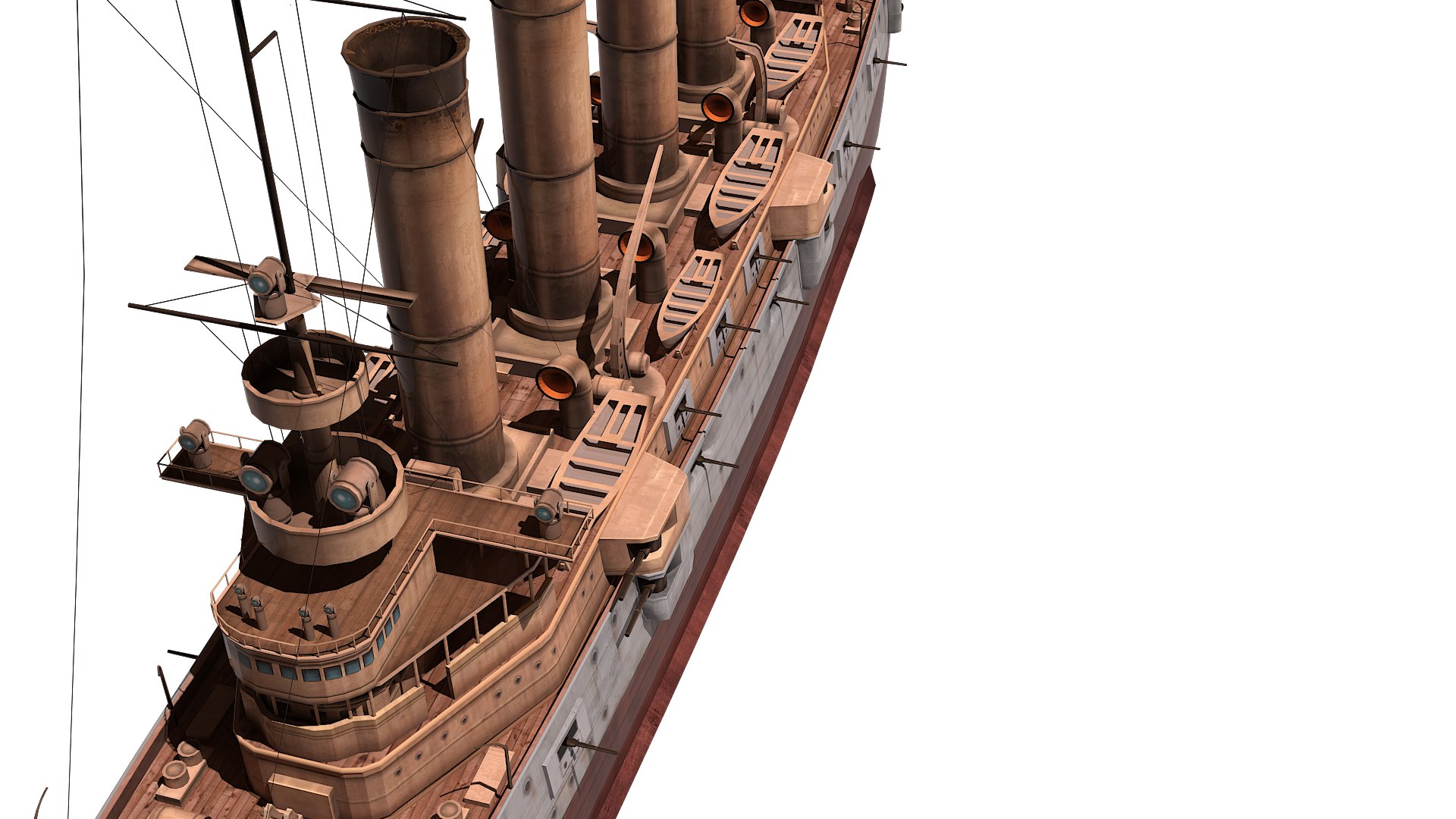 3D Model USS St Louis - TurboSquid 1892169