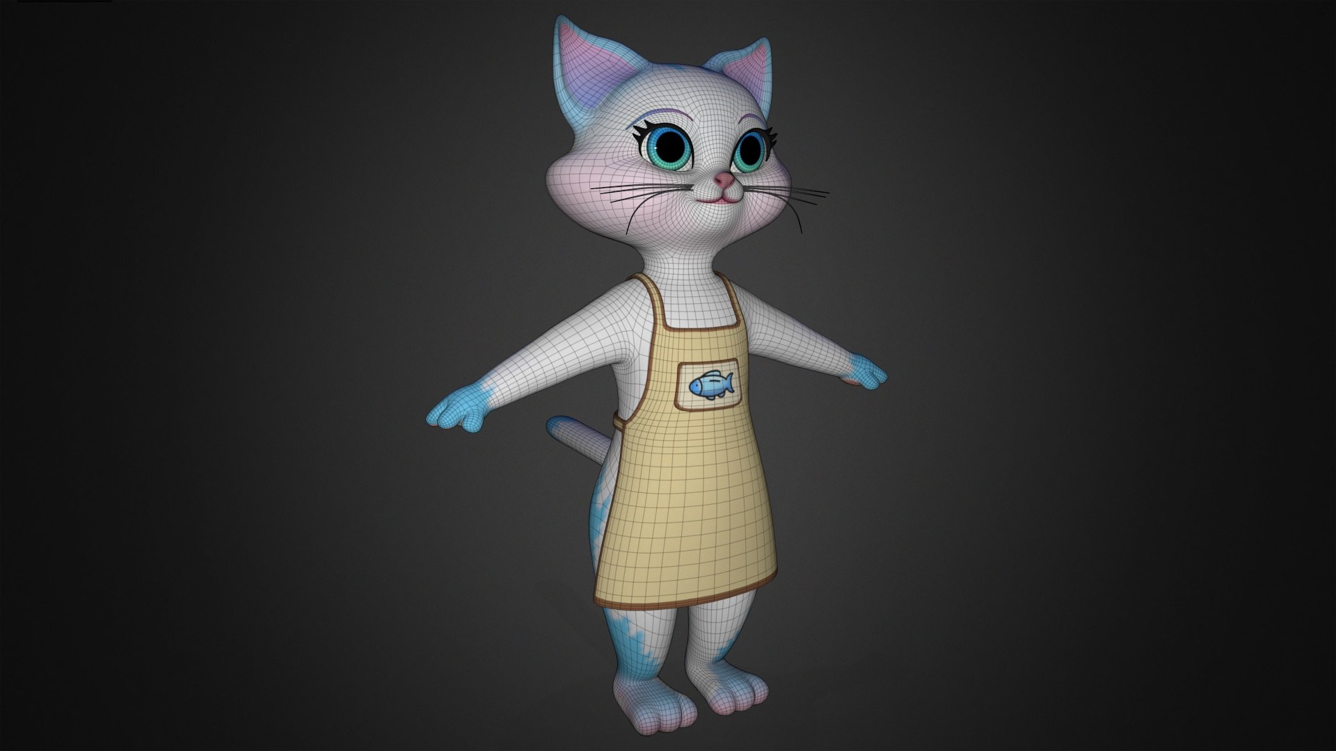 Asset - Cartoons - The Cartoons Cat Rigged 3D - TurboSquid 2169433