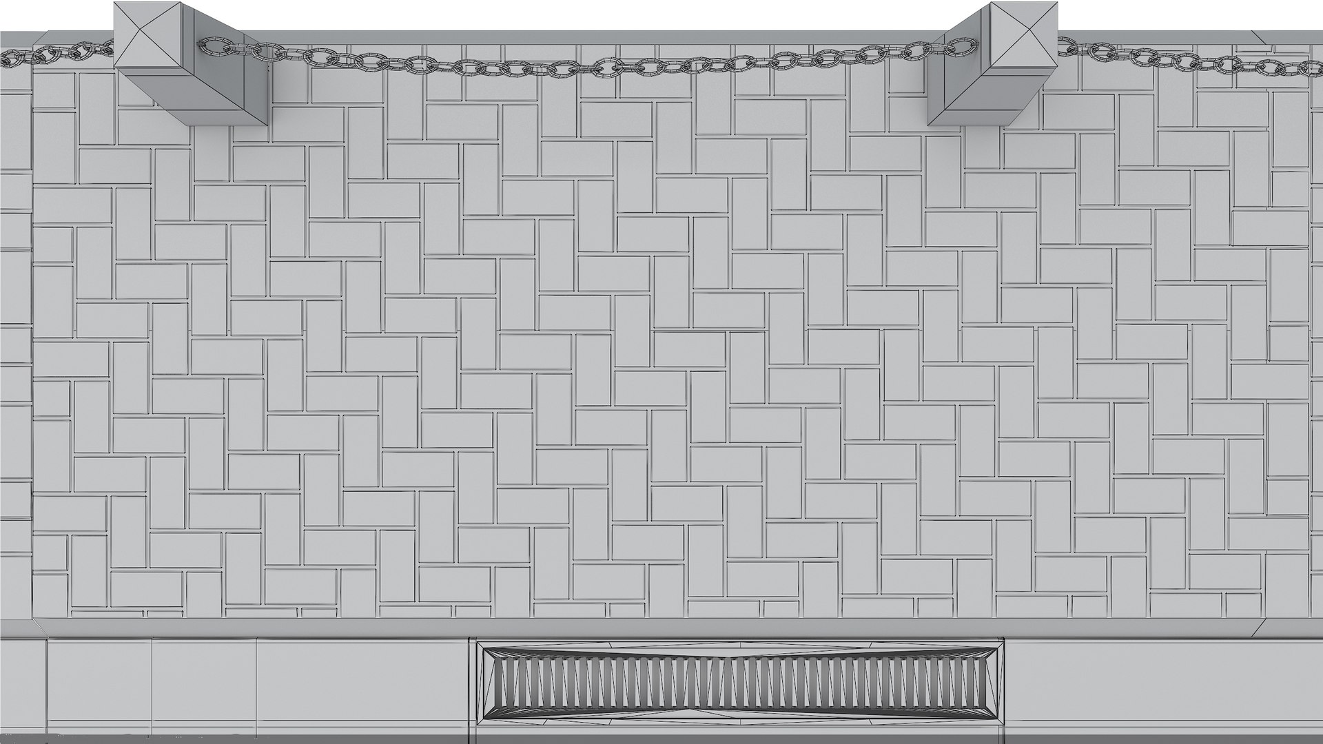 3D Pavement Road Set - TurboSquid 1746875
