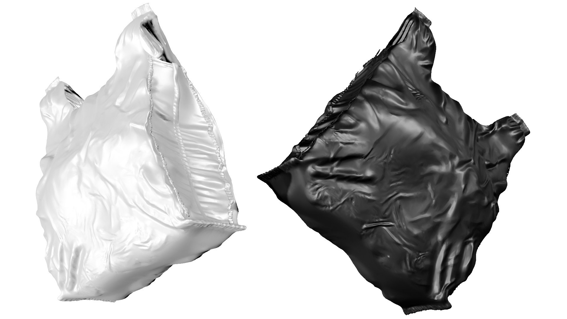 3D Plastic Bag Model - TurboSquid 1820668