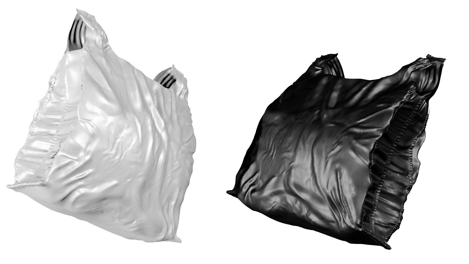 3D Plastic Bag Model - TurboSquid 1820668