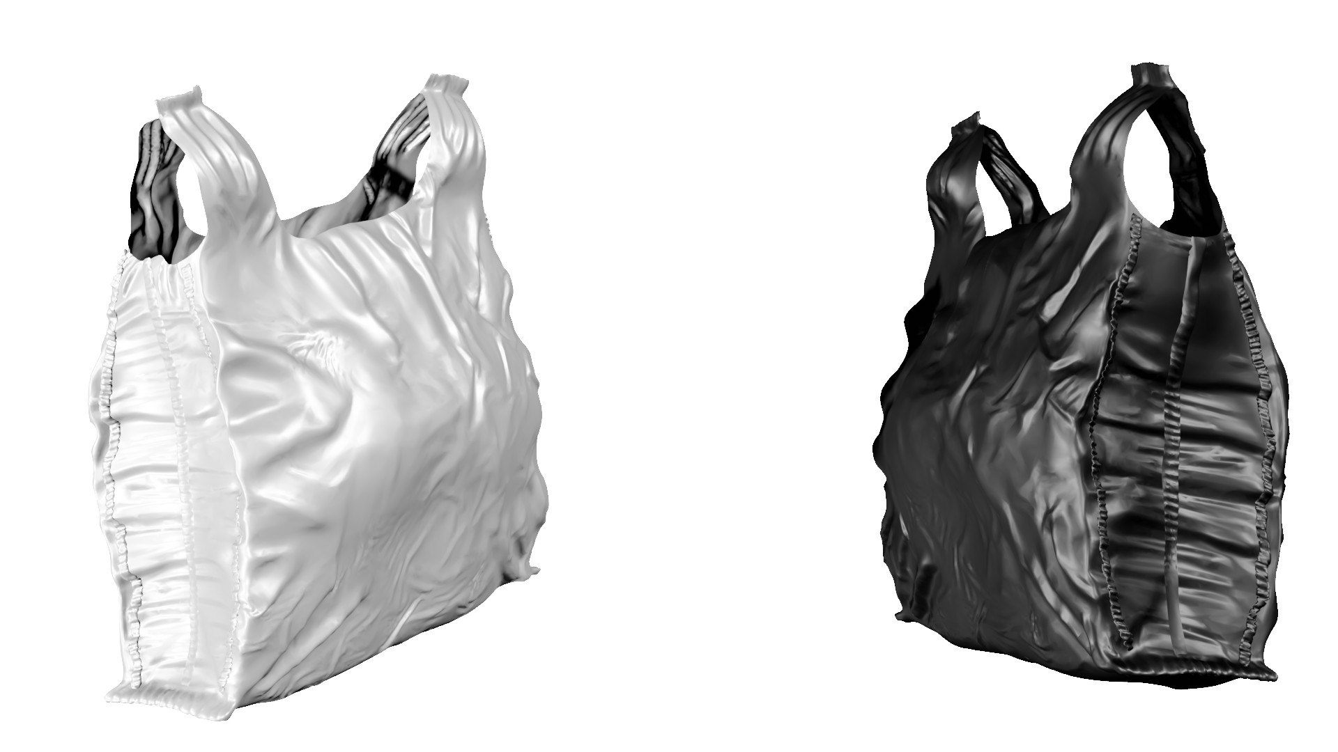 3D Plastic Bag Model - TurboSquid 1820668