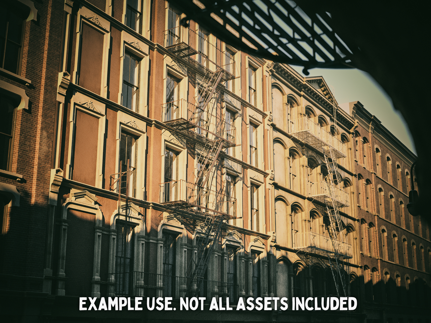 Soho city block architecture 3D model - TurboSquid 1551555