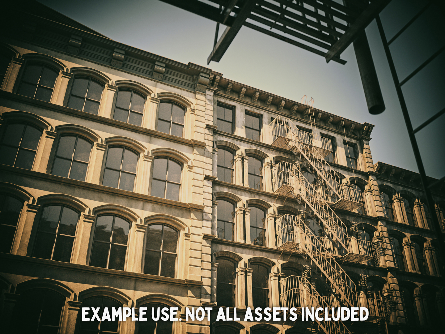 Soho city block architecture 3D model - TurboSquid 1551555