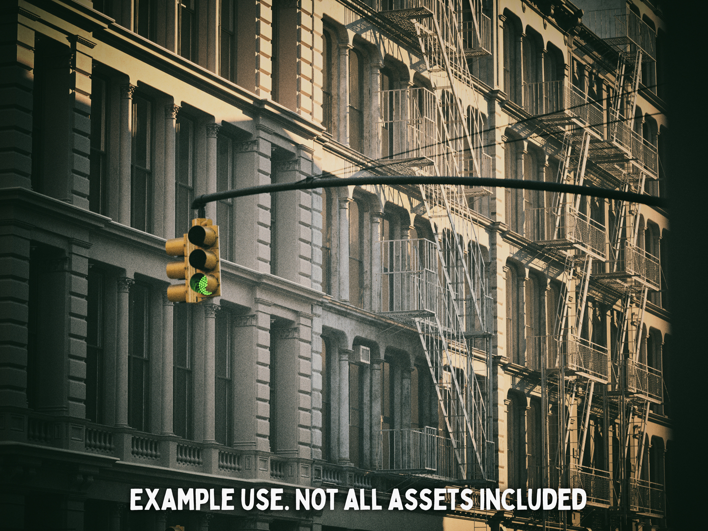 Soho city block architecture 3D model - TurboSquid 1551555