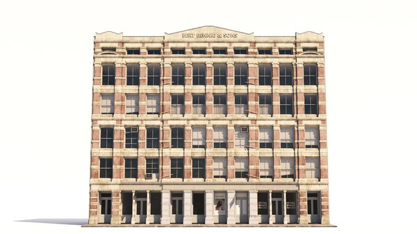 Soho city block architecture 3D model - TurboSquid 1551555