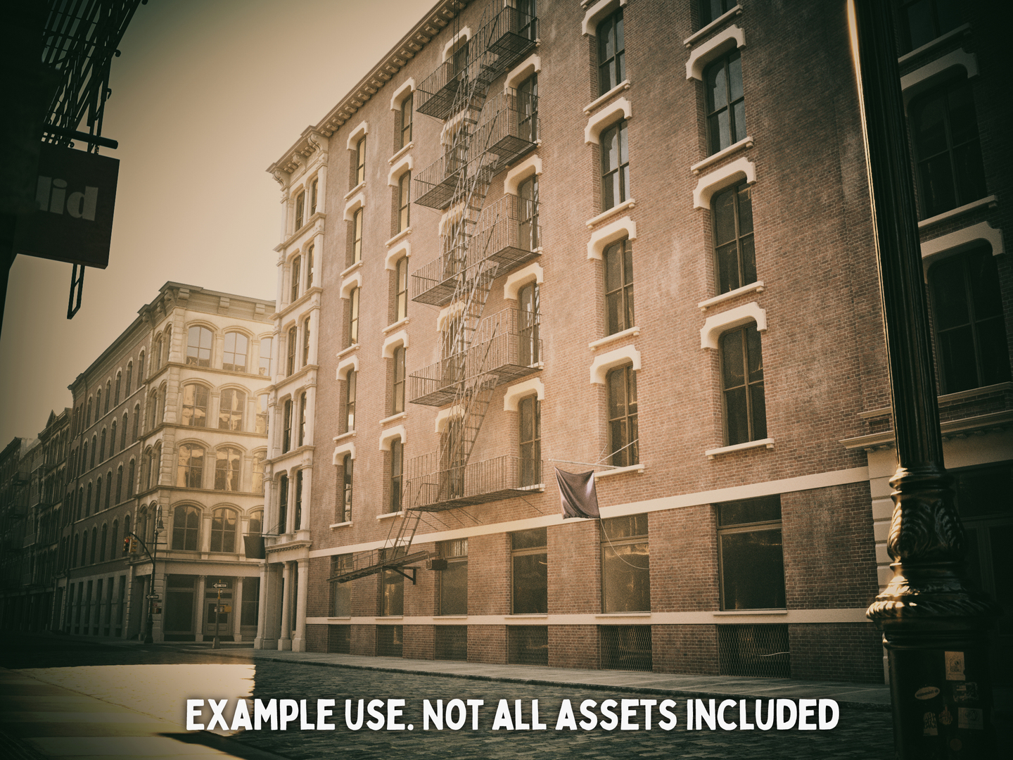 Soho city block architecture 3D model - TurboSquid 1551555