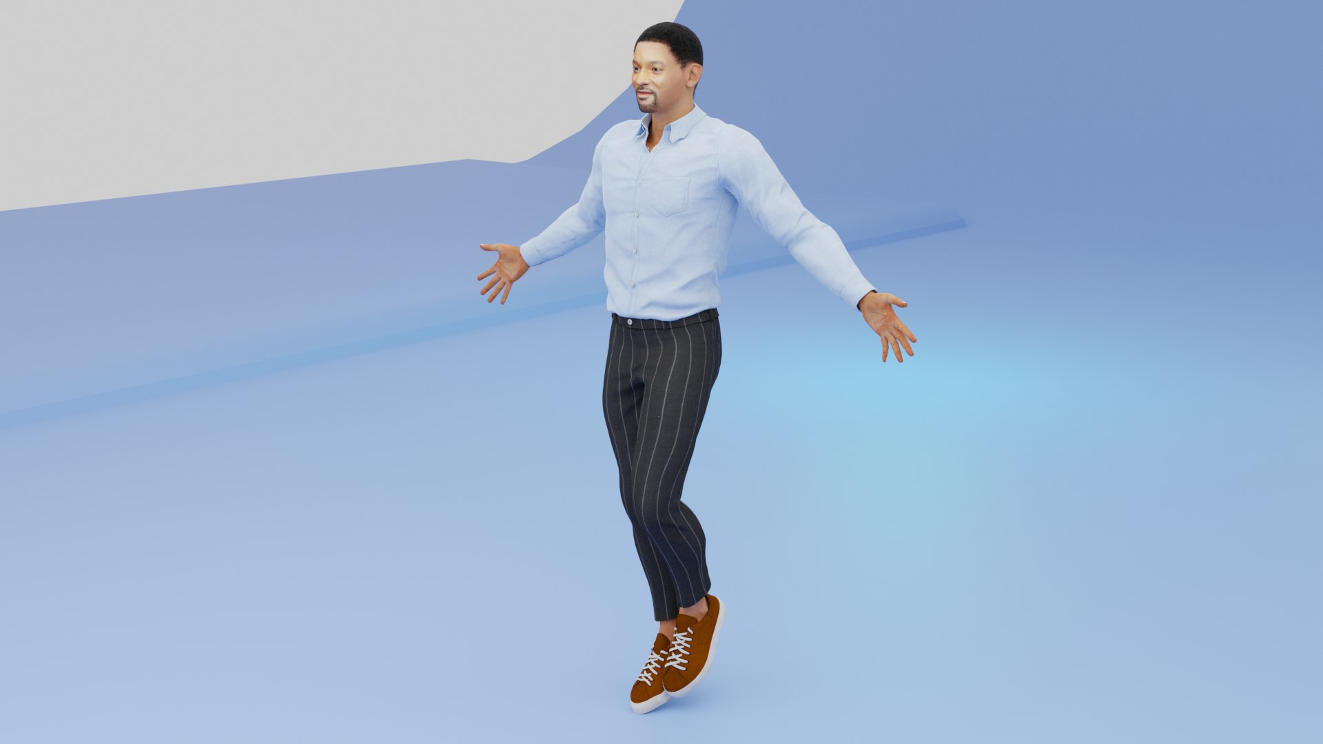 3D Will Smith model - TurboSquid 2019354
