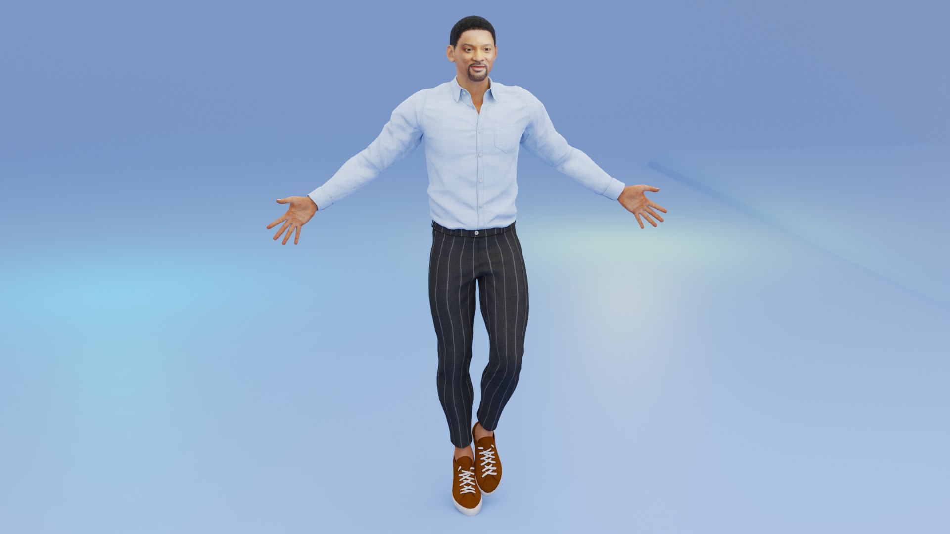 3D Will Smith model - TurboSquid 2019354