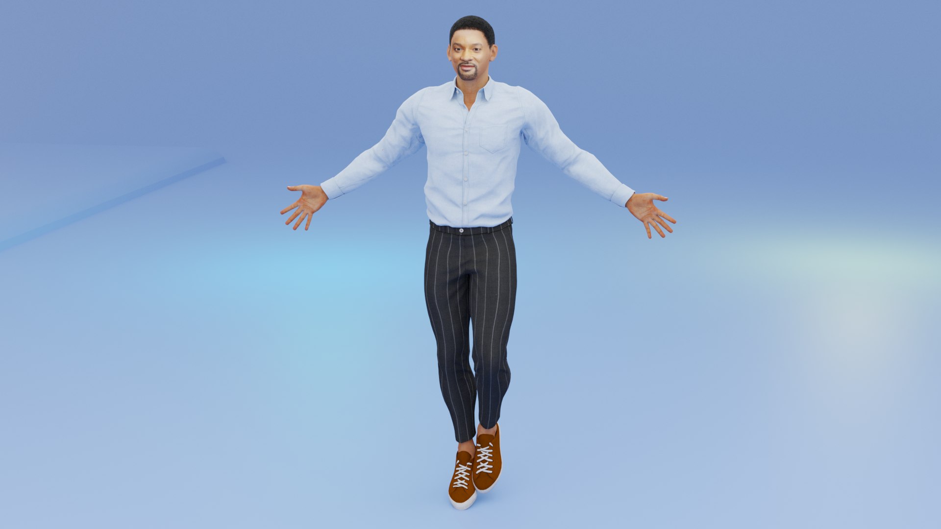 3D Will Smith model - TurboSquid 2019354