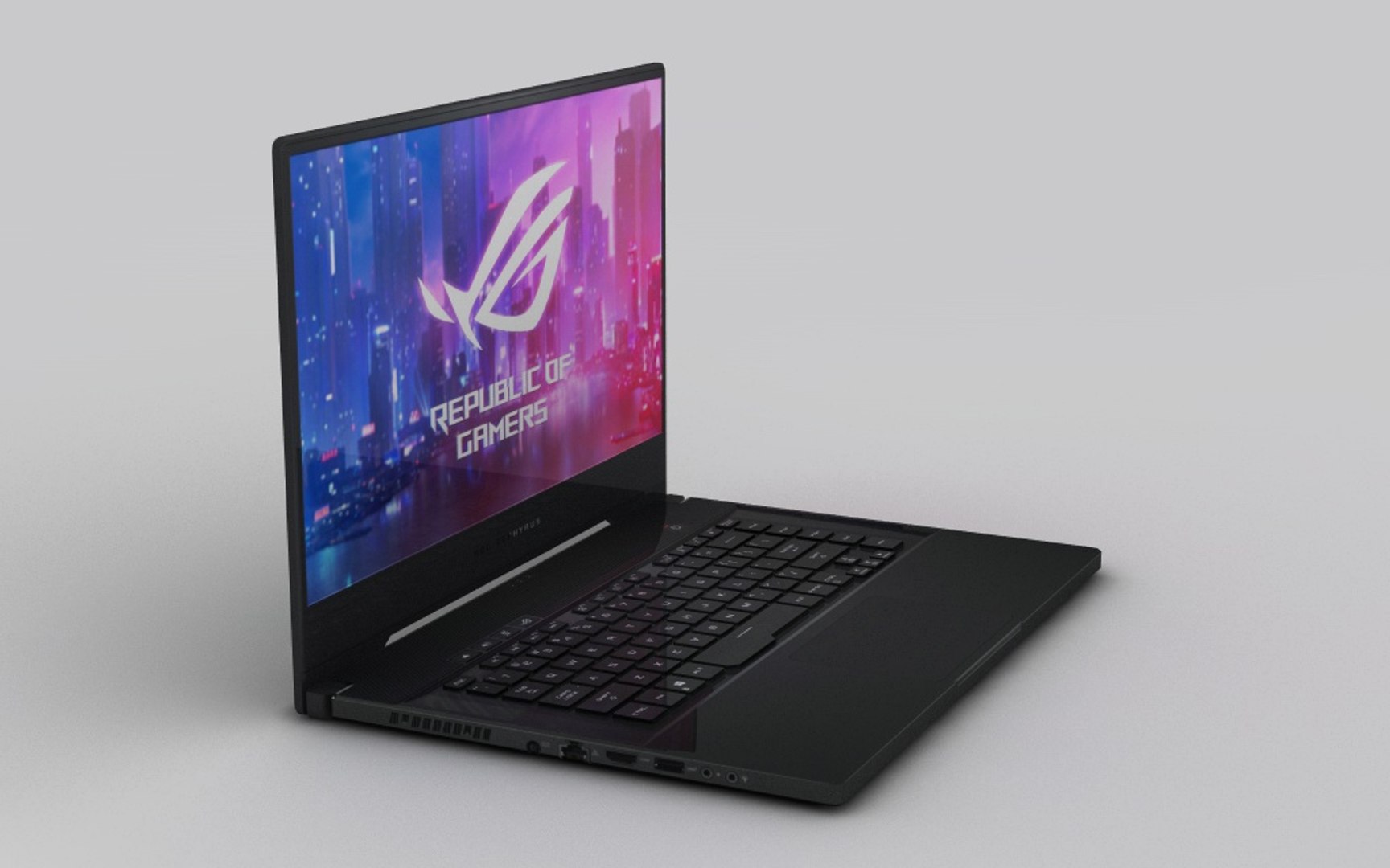Notebook Asus Rog 3D Model - TurboSquid 1553347