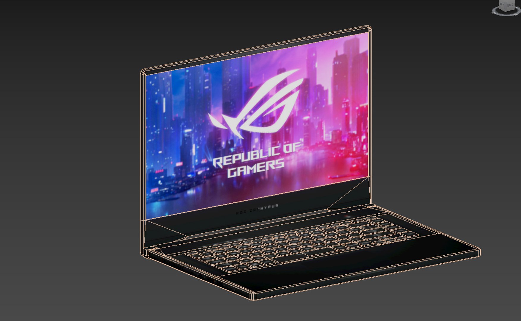 Notebook Asus Rog 3D Model - TurboSquid 1553347