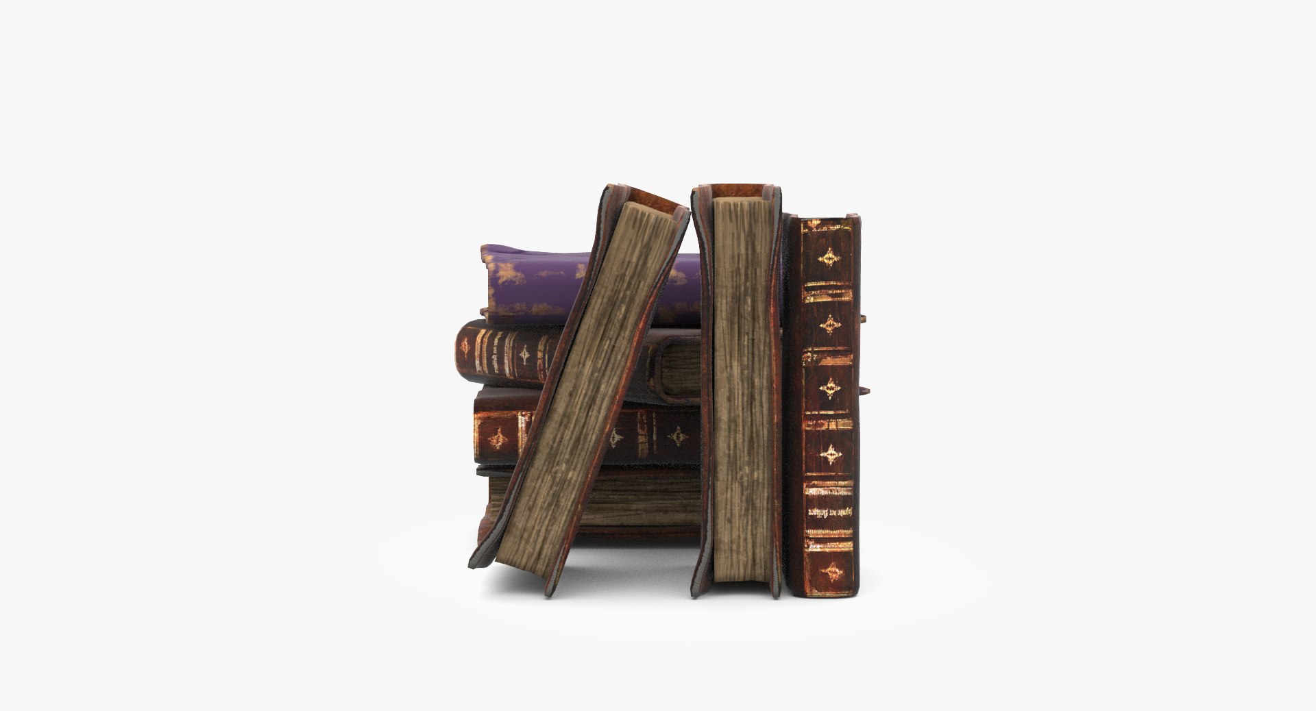 Old Book 3d Max
