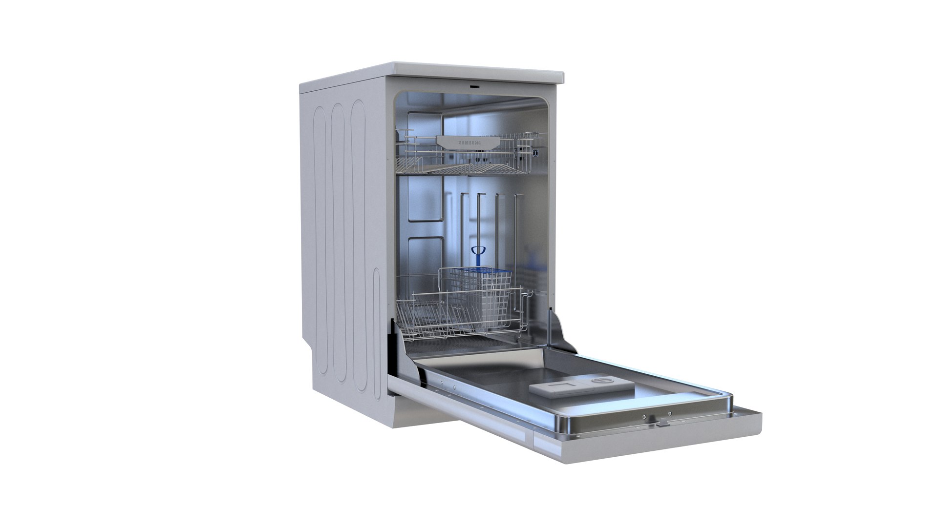 3D Dishwasher Washer Dish Model - TurboSquid 1496446