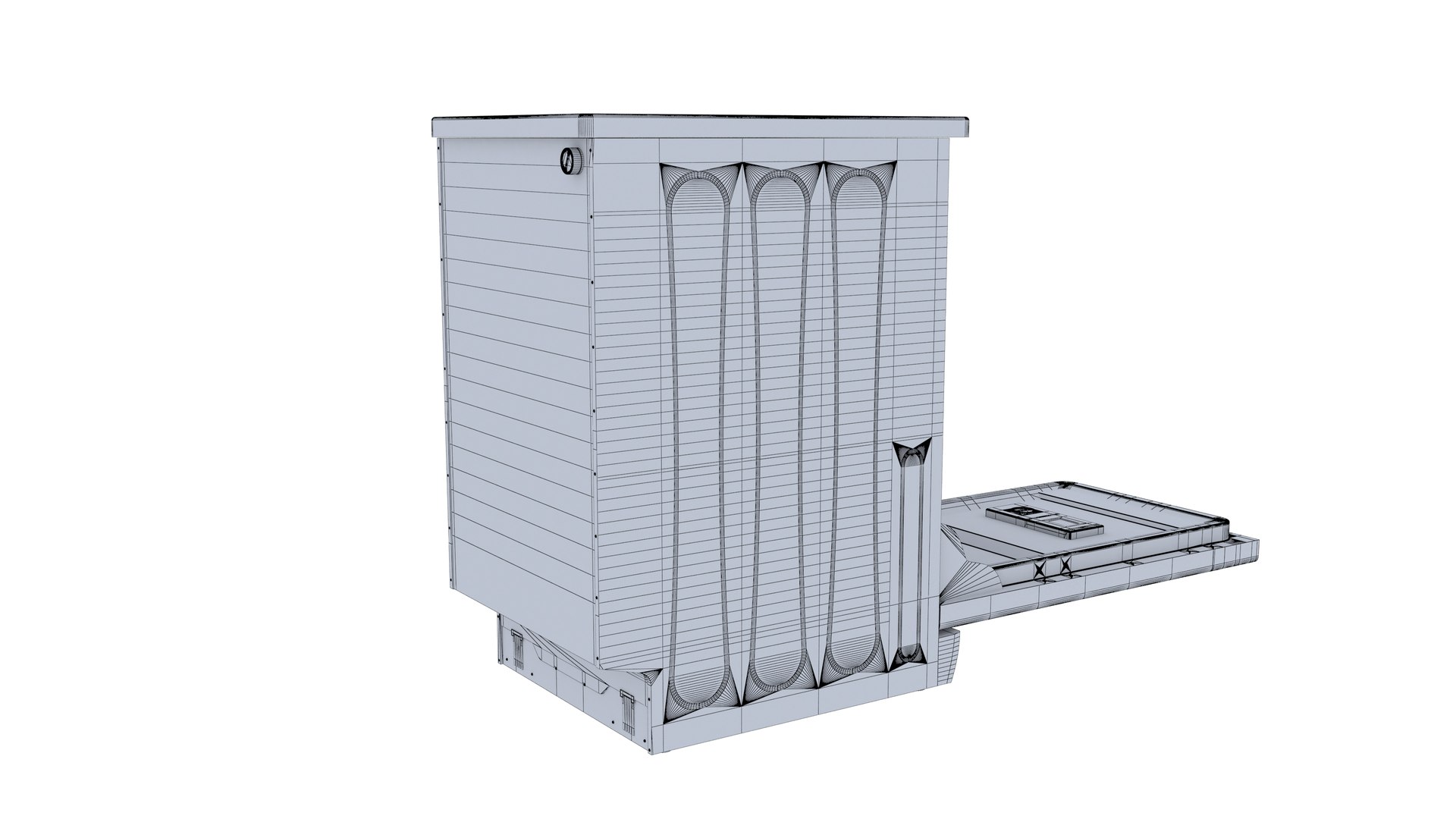 3D Dishwasher Washer Dish Model - TurboSquid 1496446
