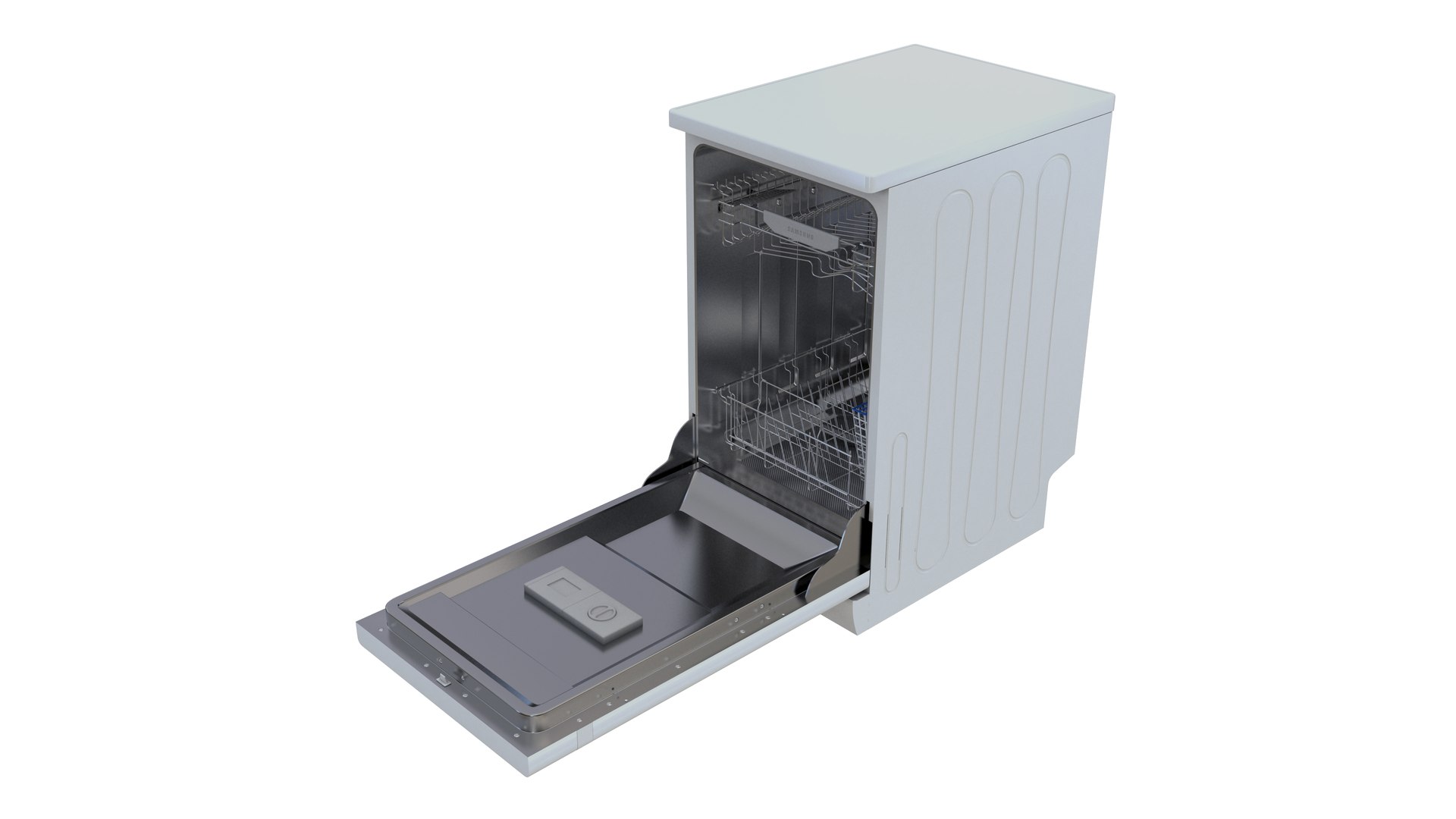 3D Dishwasher Washer Dish Model - TurboSquid 1496446