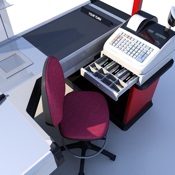 cash counter supermarket register max