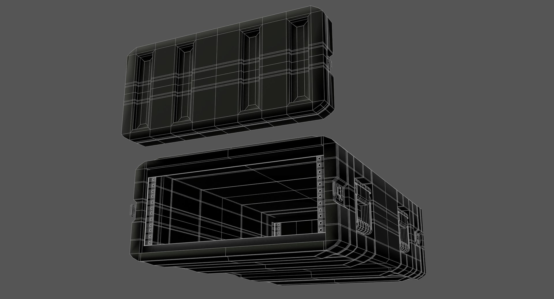 Field Rack Mount Case 3D - TurboSquid 1329032