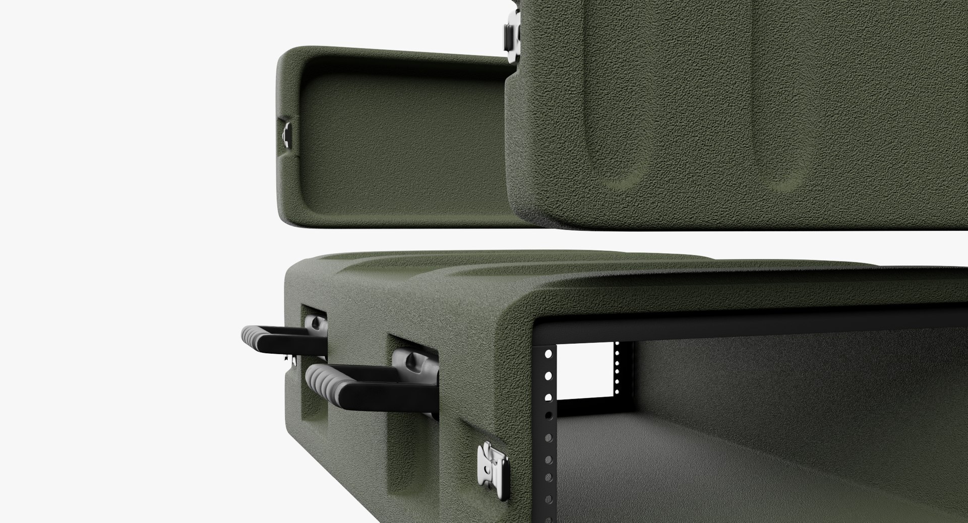 Field Rack Mount Case 3D - TurboSquid 1329032